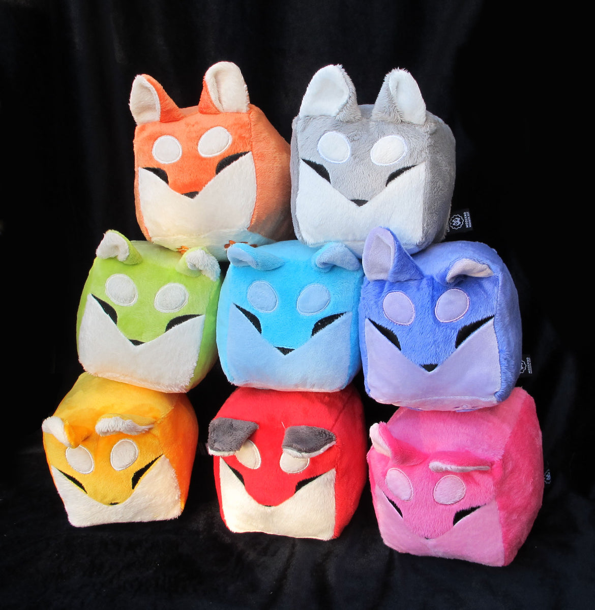 Boxfox Plush Toy (Yellow/Pink) – shopmamath